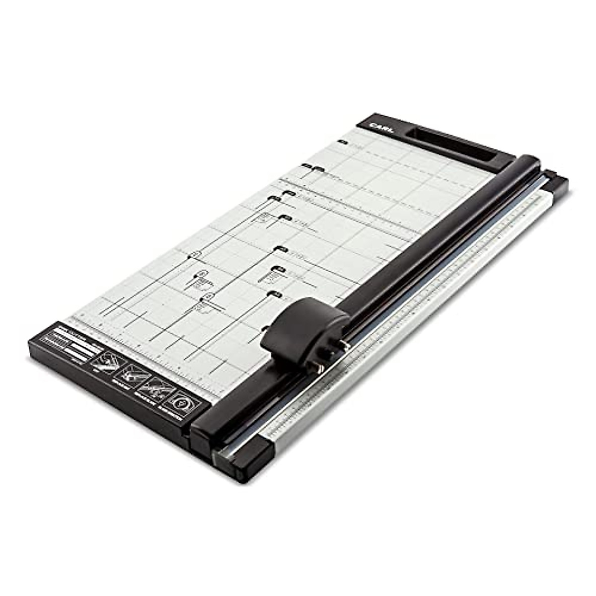 Carl 18 inch DC-2A3N Premium Rotary Paper Trimmer, Metal Base, 15 Sheet Cutting Capacity.