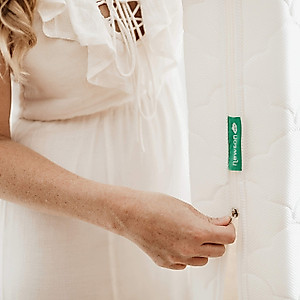 Newton Baby Crib Mattress and Mattress Pad Bundle - 100% Breathable Proven to Reduce Suffocation Risk, 100% Washable, 2-Stage, Non-Toxic Better Than Organic