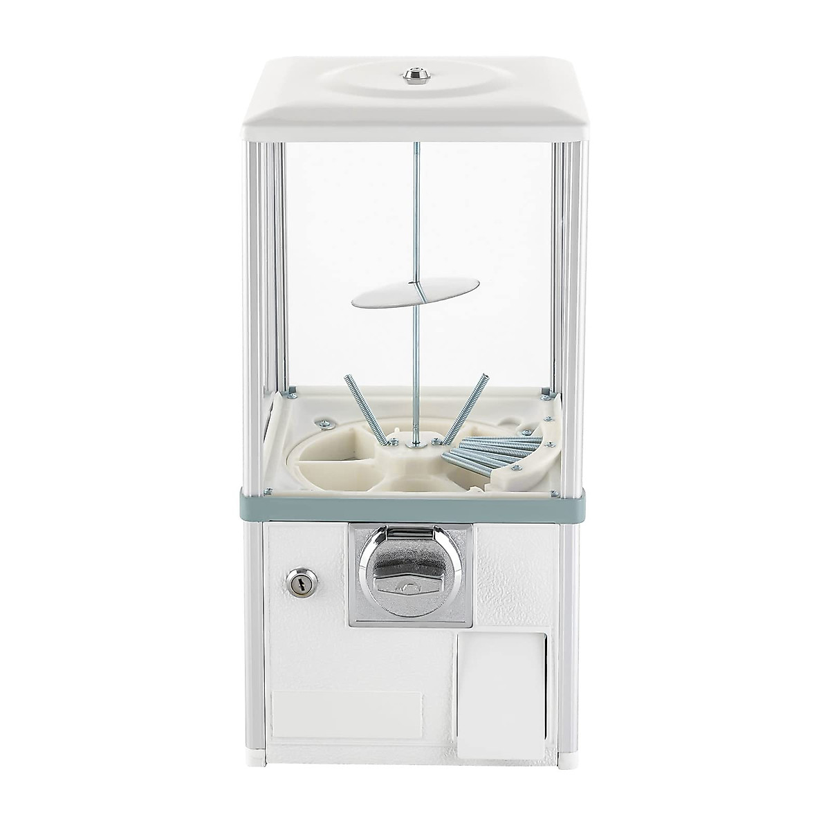 Vending Machine, 21" Height Candy Gumball Machine, Huge Load Capacity Gumball Bank, Candy Vending Machine for 1.18-2.17in Gadgets, Perfect for Game Stores and Retail Stores