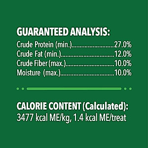 FELINE GREENIES Adult Natural Dental Care Cat Treats, Savory Salmon Flavor, 2.1 oz. Pouch