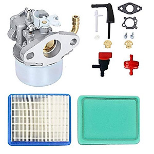 HQparts Carburetor for Troy Bilt Pressure Washer Model 020209 Carb & Air Filter Kit