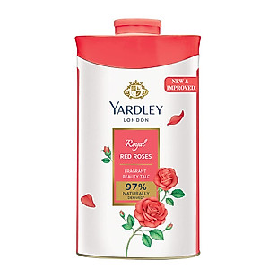 Yardley London RED Rose Perfumed Deodorizing Talc Talcum Powder 100gm