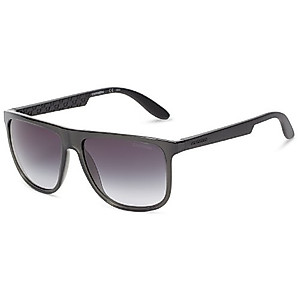 Carrera CA5003/S Rectangular Sunglasses, Gray, 58 mm