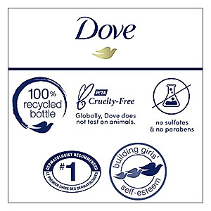 Dove Body Love Body Cleanser Acne Clear 4 Count For Acne-Prone Skin Body Wash with Salicylic Acid and Bamboo Extract 17.5 fl oz
