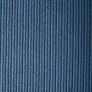 Colonial Mills Bristol Polypropylene Braided Rug, 2-Feet by 3-Feet, Federal Blue