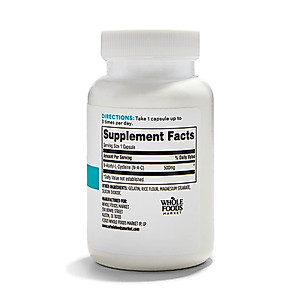 365 by Whole Foods Market, N-Acetyl L-Cysteine 500 MG, 100 Count