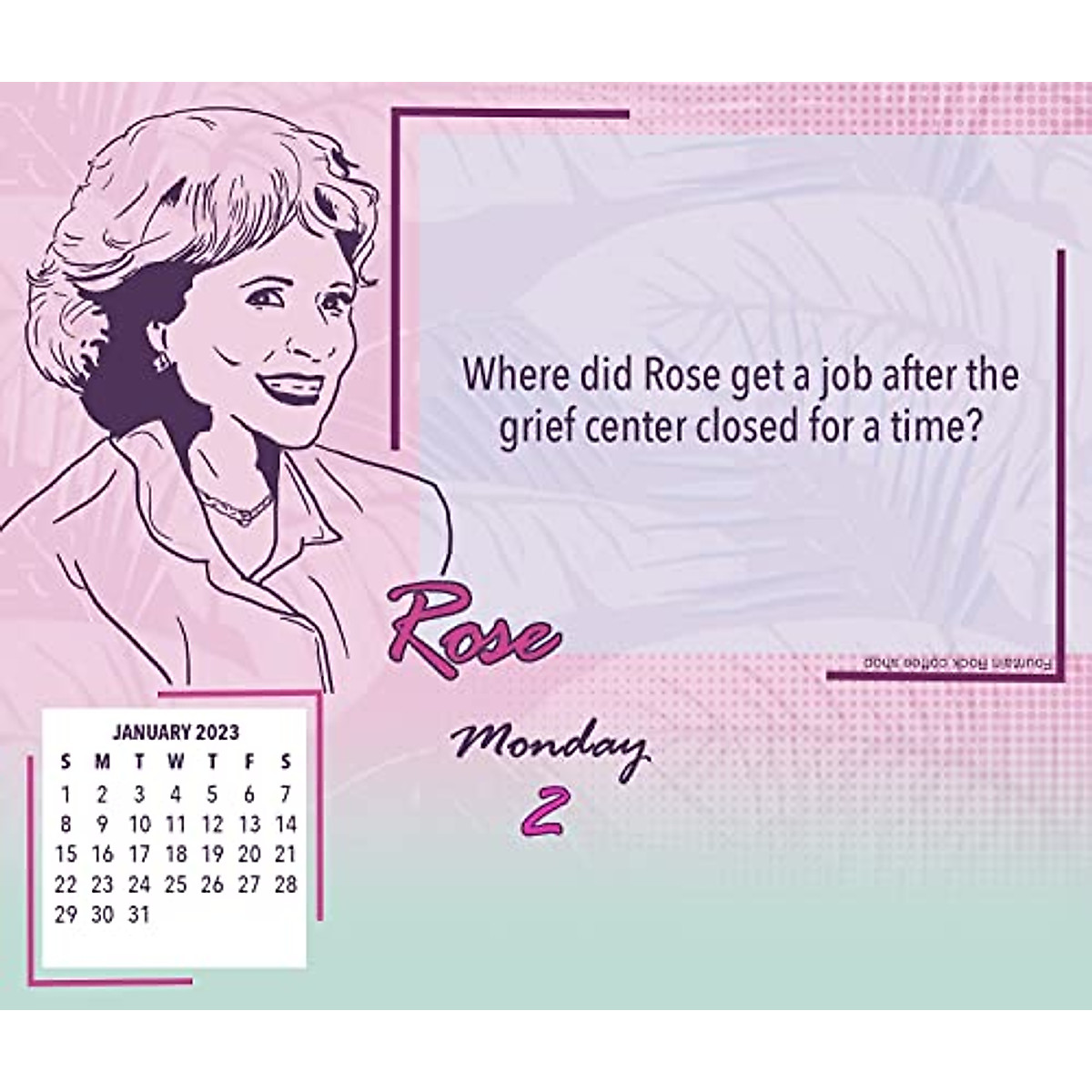 2023 Golden Girls Day-At-A-Time Box Calendar