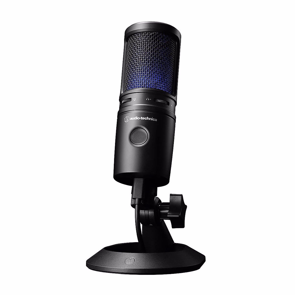 Audio-Technica AT2020USB-X Cardioid Condenser USB Microphone, Black (Renewed)