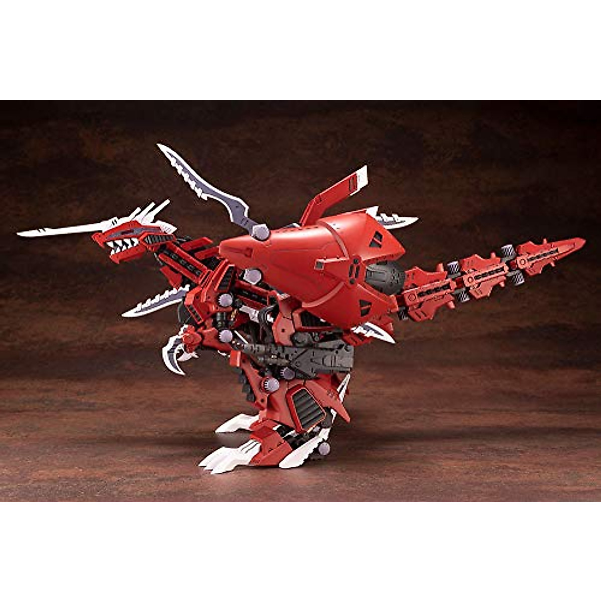 ZOIDS ZD140X EZ-034 Geno Breaker Repackage Version, Total Length: Approx. 13.8 inches (350 mm), 1/72 Scale, Plastic Model, Molded Color