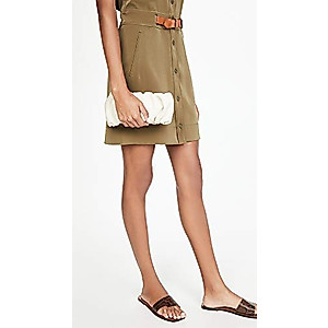 STAUD Women's Bean Bag, Cream, Off White, One Size