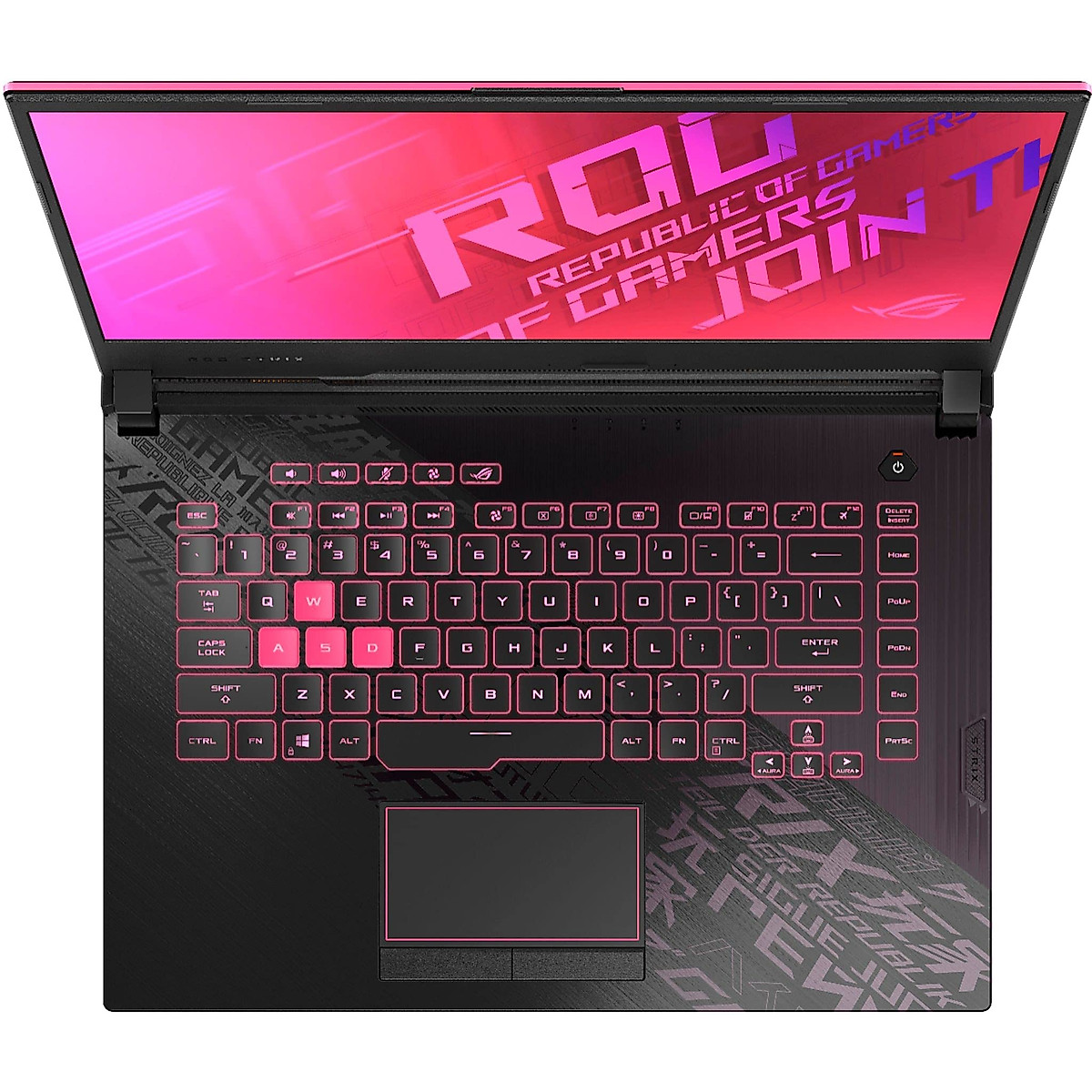 ASUS ROG 15.6" FHD Gaming Laptop Computer, Intel Hexa-Core i7-9750H Up to 4.5GHz, 8GB DDR4, 512GB SSD
