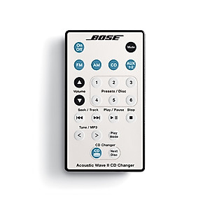 Bose® Acoustic Wave® Music System II with 5-CD Changer Remote - White