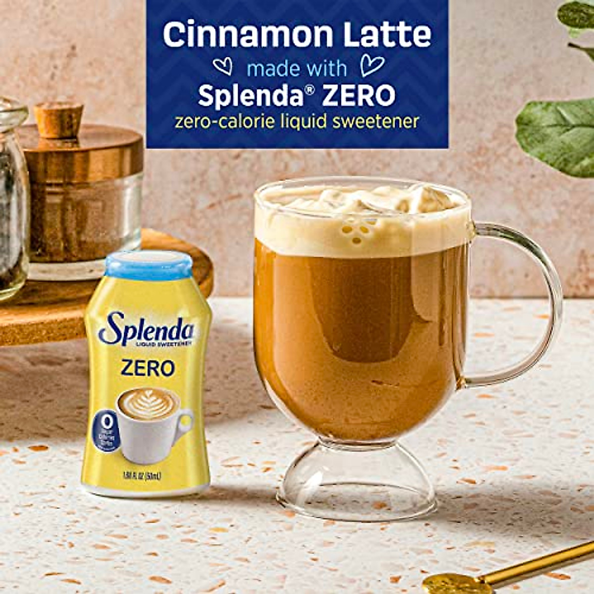 SPLENDA LIQUID Zero Calorie Sweetener drops, 1.68 Ounce Bottle (Pack of 3)