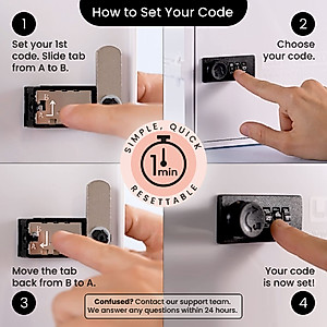 Lockabox One™ | Premium Medicine Lock Box | 10 Litre Medication Lock Box With Code For Medicines, Vitamins & Supplements | External Size 12 x 8 x 6.6 inches (Medi Blue)