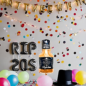 RIP Twenties Party Balloons 30th Birthday Party Decorations Death to My Twenties Birthday Party Supplies RIP 20s Birthday Decorations