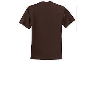Jerzees Dri-Power Mens Active T-Shirt X-Large Chocolate