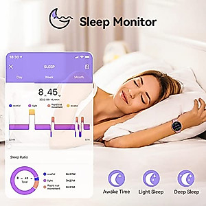 Smart Watch for Women (Answer/Make Call) IP68 Waterproof Smart Watch for Android iOS Phones 1.39 Round Smartwatch Fitness Activity Tracker With Blood Pressure Heart Rate Sports Watch with Step Counter