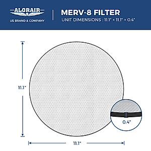 ALORAIR MERV-8 Filter for Basement Dehumidifiers Sentinel HDi90-Duct Series (4 Pack)