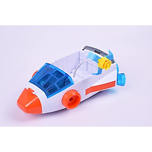 ASTRO VENTURE Space Shuttle Toy, Mars Mission Spaceship for Kids with Lights and Sound, Astronaut Figure, Capsula and Accessories, Fun Space Gift Toys for Any Mission & Adventure