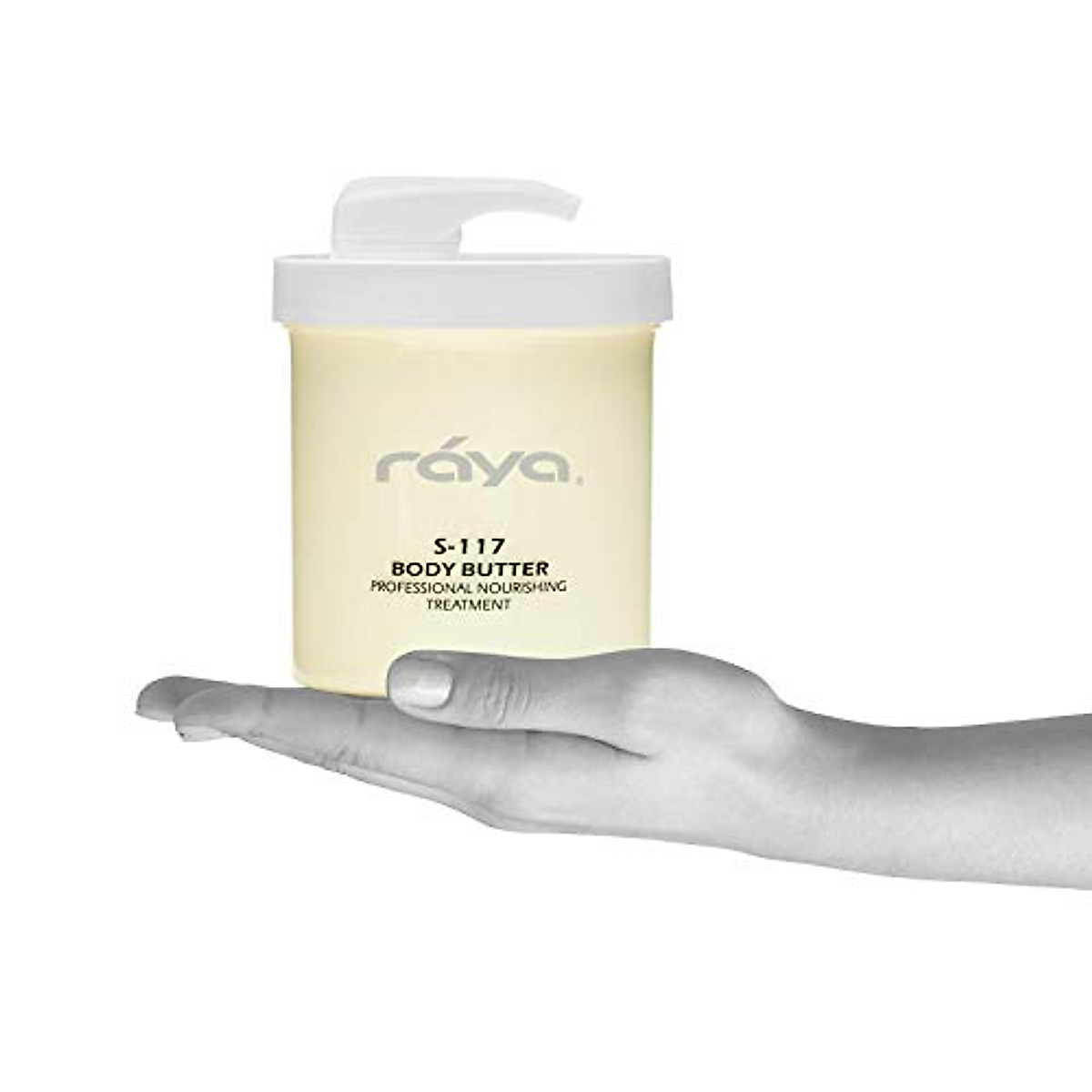 Raya Body Butter Thick Body Moisturizer for Dry, Cracked Hands and Feet, Can Be Used as a Luxurious Massage Cream, Great for All Skin Types