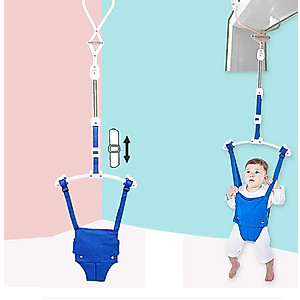 DiLiDiLi Baby Door Jumpers and Bouncers Exerciser with Door Clamp Adjustable Strap Baby Door Jumper for Baby Toddler Infant 6-24 Months Indoor Baby Door Jumper