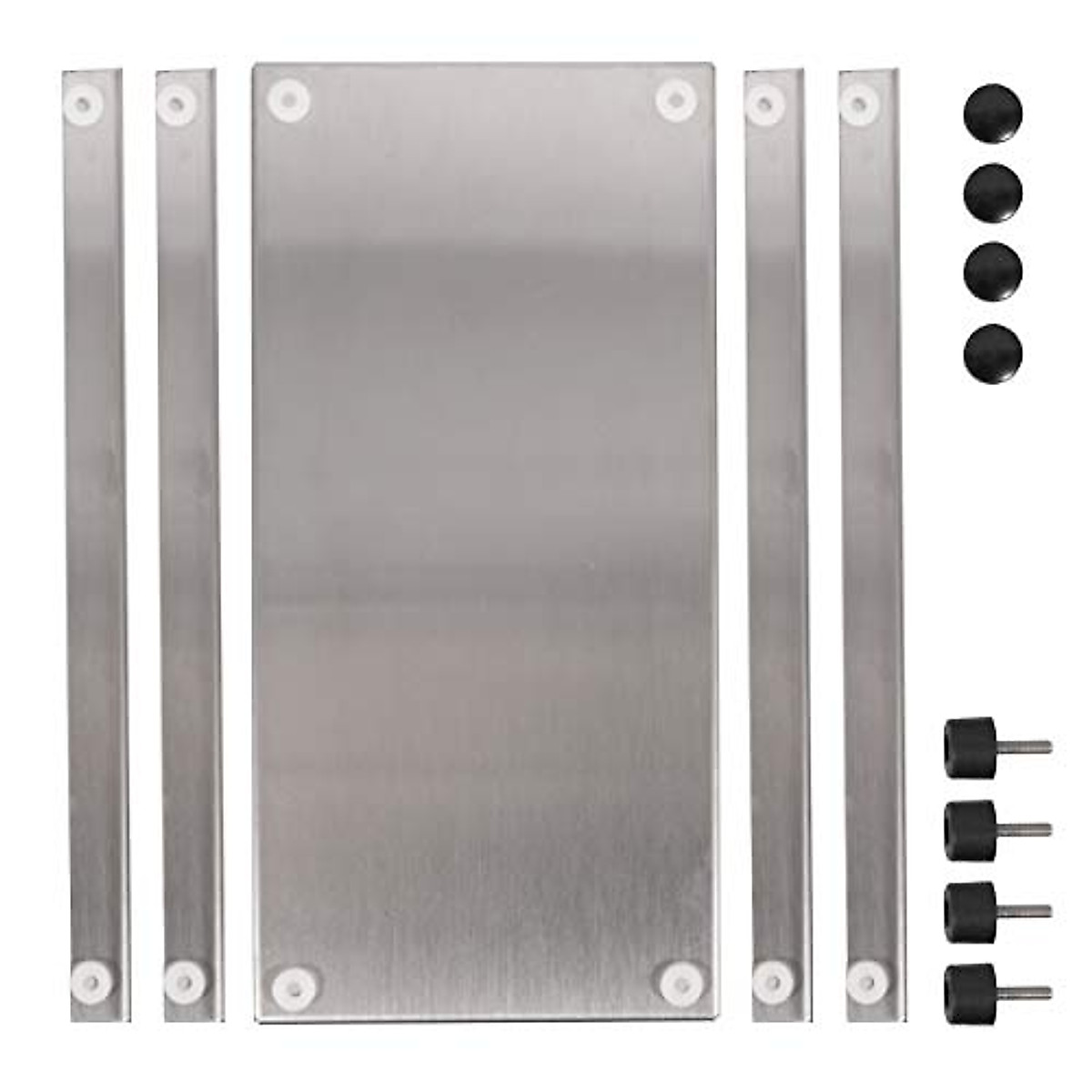 Ultimate Stainless Steel Beef Jerky Maker Slicer Cutting Board With Beginners Guide on How To Dry Cure Preserve Beef, Venison, and Other Meat - Book included - With 10-In Professional Slicing Knife