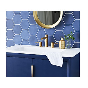 Method Gel Hand Soap, Hyacinth + Ylang Ylang, Reusable Gold Aluminum Bottle, Biodegradable Formula, 12 oz (Pack of 3)