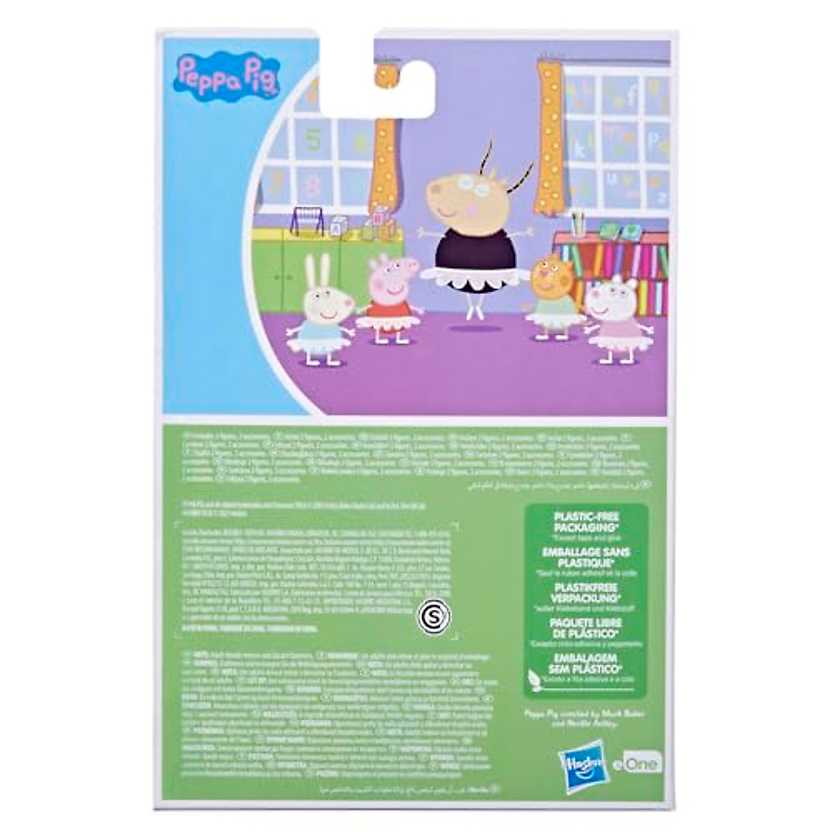 Peppa Pig Peppa’s Adventures Peppa’s Ballet Surprise Figure and Accessory Set, Preschool Toy for Kids Ages 3 and Up