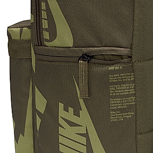 Nike Heritage 2.0 AOP Backpack DQ5956-222 MEDIUM OLIVE/BLACK, One Size