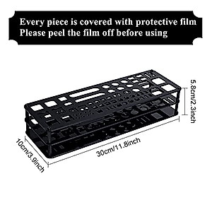OLYCRAFT Gundam Mold Making Tools Storage Box Tool Organizer Box, 63 Holes Shelf Craft Tools Rack Stand for Tools Storage