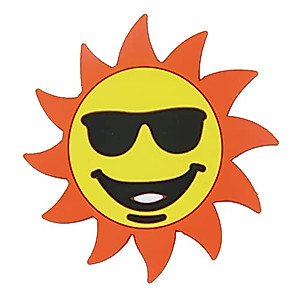 JinJing Beach Bag Accessories PVC Rubber Totes Inserts Charms for Bogg Bag Sun