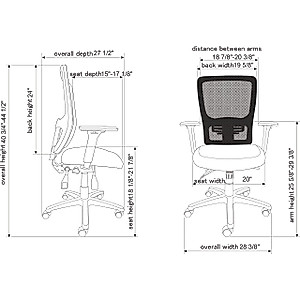 Lorell High-Back Mesh Chair