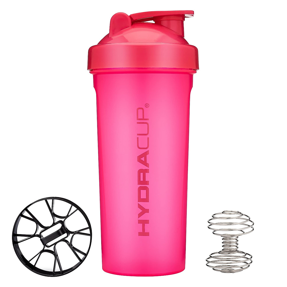 Hydra Cup 4 PACK - Extra Large Shaker Bottle, 45-Ounce Shaker Cup with Dual Blenders for Mixing Protein, from