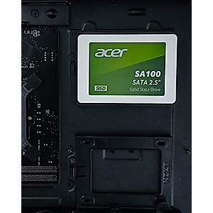 acer SA100 240GB SATA III 2.5 Inch Internal SSD - 6 Gb/s, 3D NAND Solid State Hard Drive Up to 549 MB/s - BL.9BWWA.102