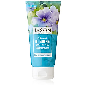 Jason Styling Gel, Flaxseed Hi Shine, 6 Oz