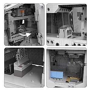 Mould King 21015 Star Plan Toy MOC Movie Game 6919+ PCS Scale Motorized Walking Imperial Interior Walker Electric UCS All-Terrain Panzer Transport