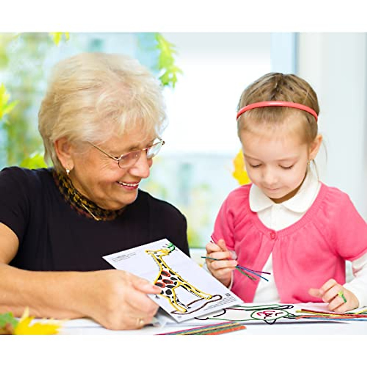 Party Favor Paks, Contains 15 Premium paks, 36 months to 1236 months, Each with 12 Wikki Stix and Activity Sheet, Made in The USA!