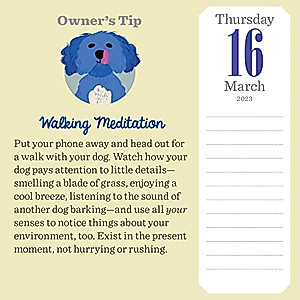 Dog Trivia Page-A-Day Calendar 2023: Dog Quotes, Dog Jokes, True or False, Owner's Tips, Famous Dogs, Know Your Breeds, and More!