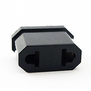 10 Travel Converters Europe to US Power Plug Adapter Adaptor Convert EU to Us
