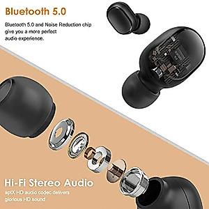 Xiaomi Mi True Wireless Earbuds Basic 2, Wireless Bluetooth 5.0 Headphones Anti-Sweat IPX4 True Stereo Bluetooth Headphones with Microphone