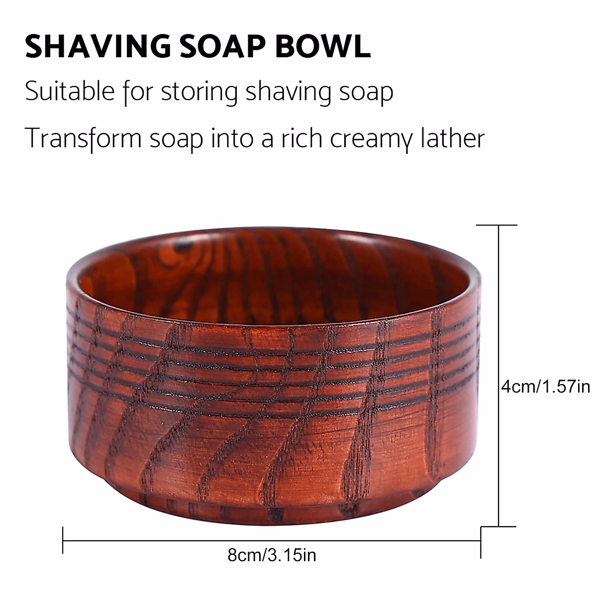 Soap Bowl Beard Shaving Bowl Soap Bowl Cream Wet Lathering Cup Justice Company Lather Brush Round Tool Cup Shaver Razor Cleansing Foam Tool For Man