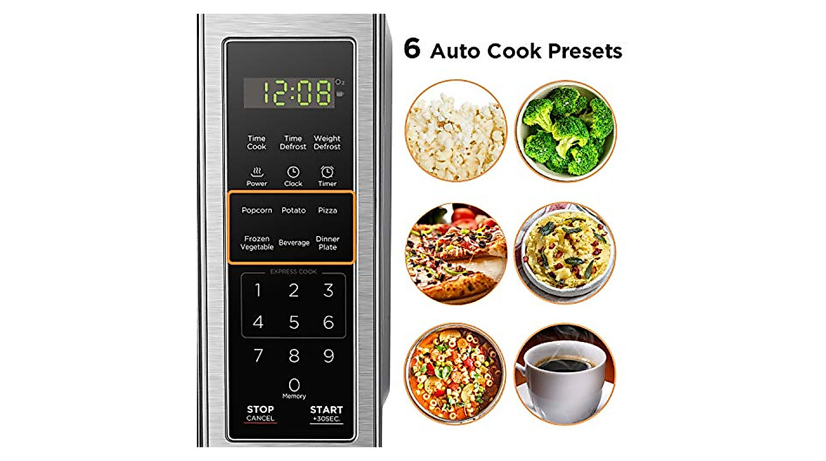 Shop BLACK+DECKER 0.7 Cu.ft 700W Stainless Microwave