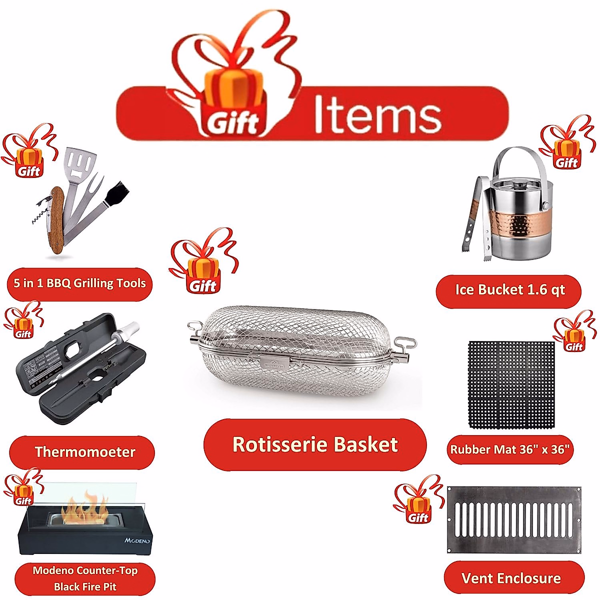 Lion Premium Grills | BBQ Gas Grill Bundle | 32 Inch Grill Package 3 (Propane Gas), Double Access Doors, Single Side Burner, Multi-Funtional Bin, 4 Sets of Ceramic Flame Tubes with Tray, and More