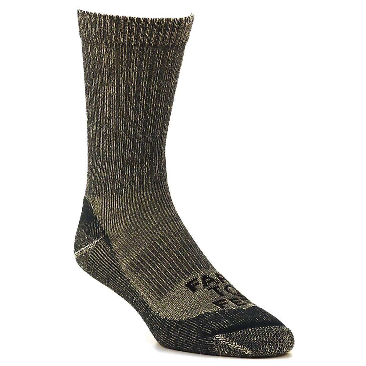 Farm to Feet Boulder Lightweight Crew Merino Wool Socks, Green Gables, Large