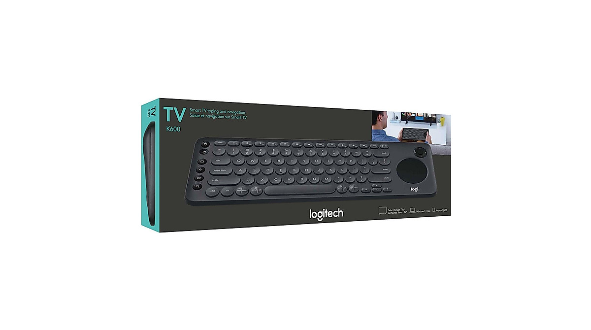 Logitech K600 TV Keyboard with Touchpad - Smart Control