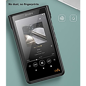 Benks Flexible Slim PC+TPU Protective Armor Shell Skin Case Cover for Sony Walkman NW-WM1AM2 WM1AM2 NW-WM1ZM2 WM1ZM2 (Benks Black case)