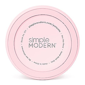 Simple Modern Stainless Steel Pet Water Bowl for Dogs & Cats | Reusable Insulated Stainless Steel Food Bowls for Dog Cat | No Tip No Slip BPA Free | Bentley Collection | Medium (32oz) | Blush