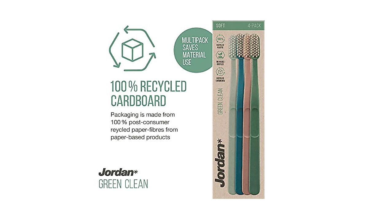 Eco-Friendly Jordan Green Clean Toothbrush | Sustainable Scandinavian ...