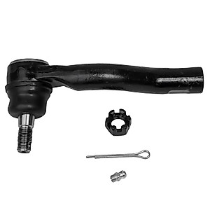 Detroit Axle - Front 4pc Tie Rods for Ford Fusion Lincoln MKZ Zephyr Mercury Milan, 4 Outer & Inner Tie Rod Ends Replacement