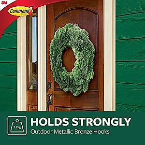 Command Designer, Large, 1-Hook (17083BZ-AWES), Outdoor-Metallic Bronze